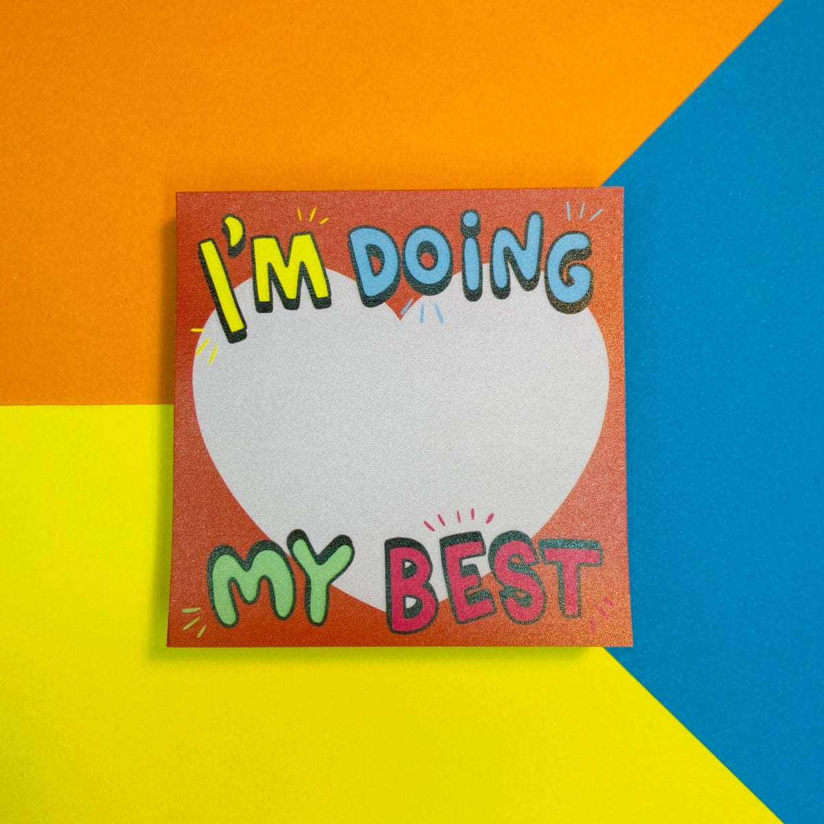 I'm Doing My Best Sticky Notes - Spiffy - The Happiness Shop