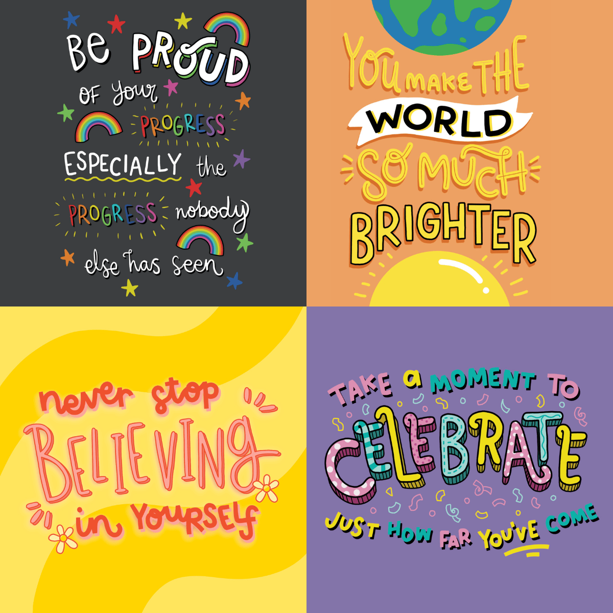 Shop 50+ Positive Thinking Poster Prints ♥︎ Free Print with First Order ...