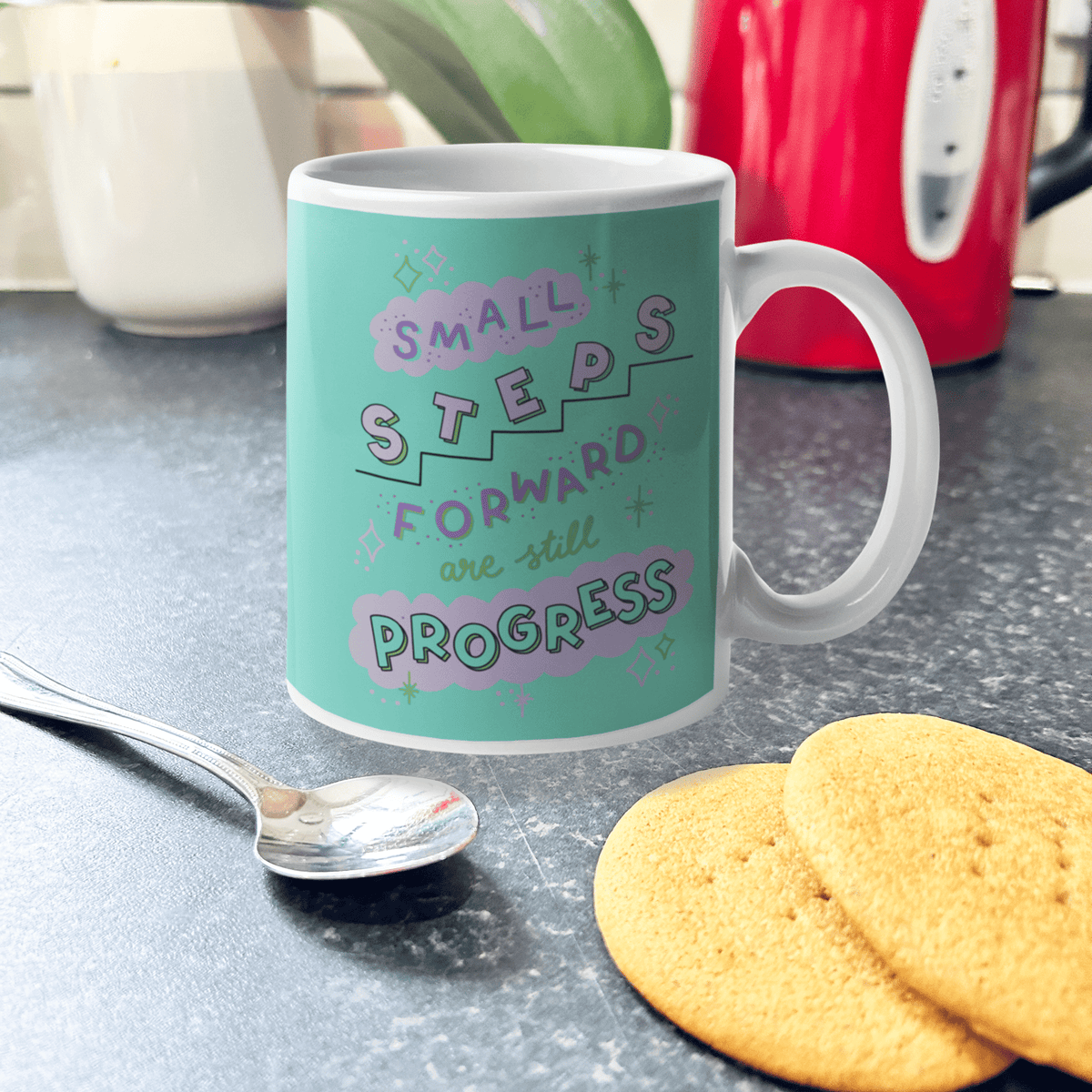 Small Steps Progress Mug - Spiffy - The Happiness Shop
